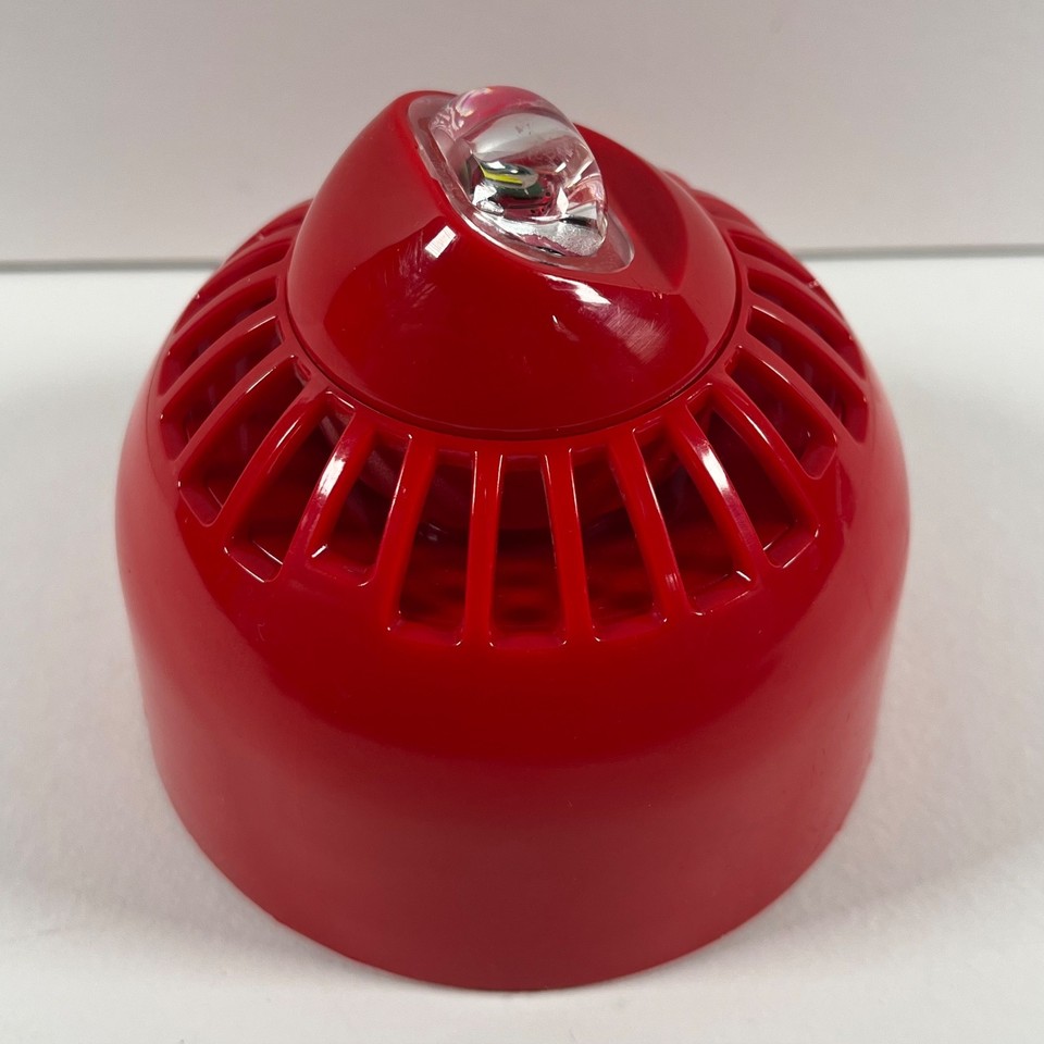 1 x EMS Firecell Wireless Red Wall Sounder Beacon FC-315-WA2 Fire Alarm ...
