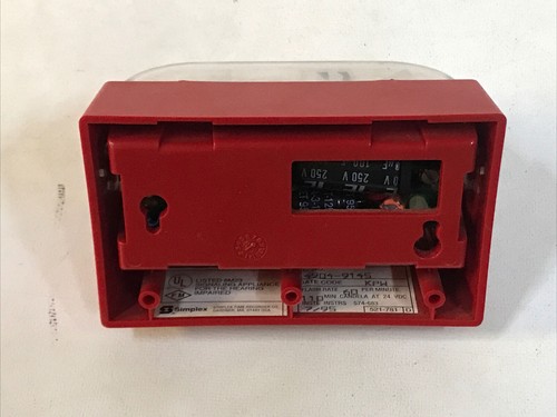 Simplex 4904-9145 0626274 Visable Only Fire Notification Appliance ...