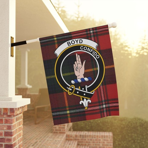 Boyd Clan Scottish Tartan Garden Flag | eBay