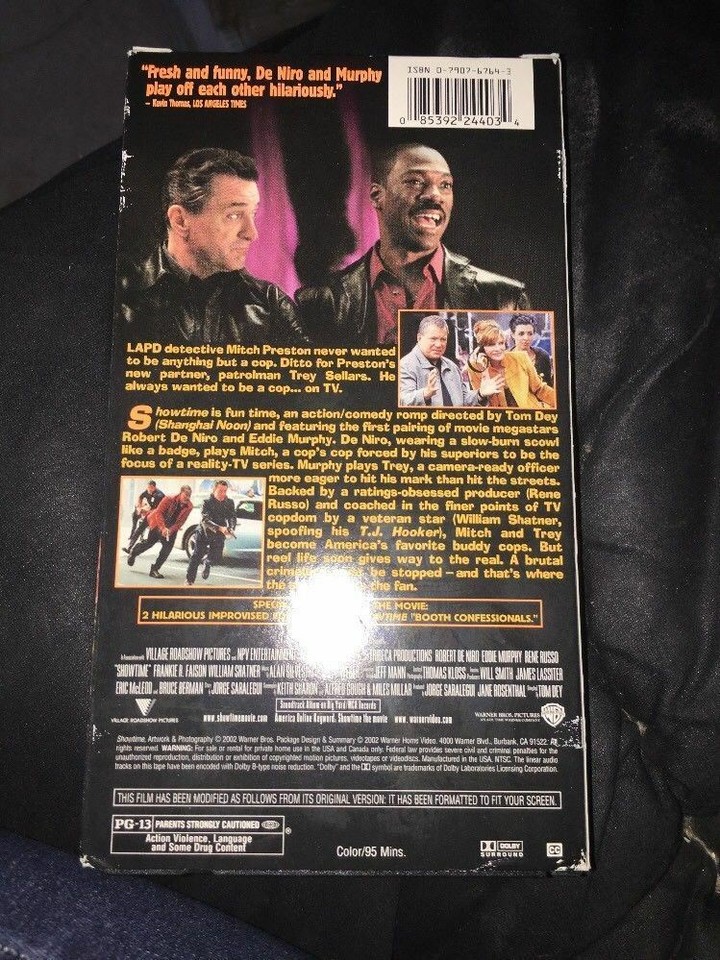 Showtime (VHS, 2002) 85392244034| eBay