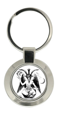 Baphomet Satanic Key Ring | eBay