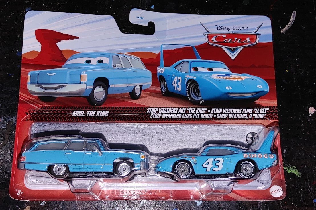 Disney Pixar Cars Mrs. the King Dinoco Piston Cup series #7 of 7 by ...