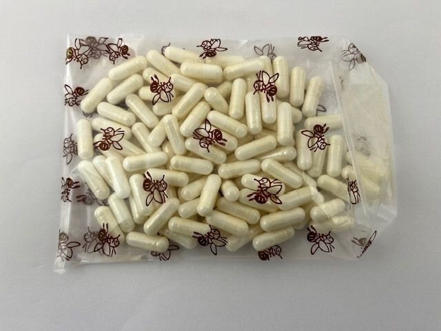 Bee Venom Capsules, Cápsulas de Veneno de abejas , Veleno d'api, 100 ...