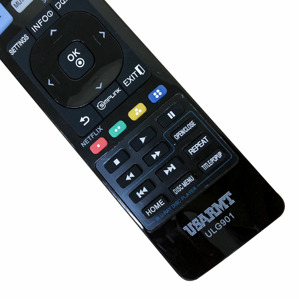 LG TV Remote Control ULG901 Replace for 32LM6410 47LM6200 55LM7600 ...