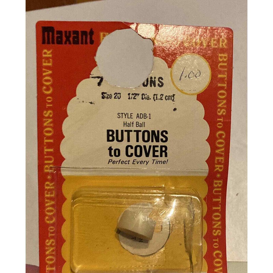 Sewing Hook & Eye Button Covers, Snap Fasteners, Refills, etc VTG Boye ...