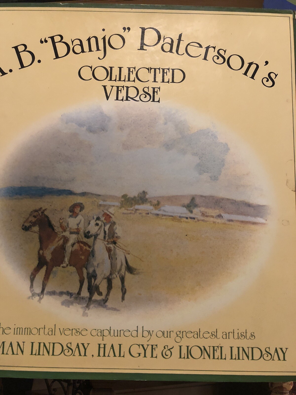 A.B. Banjo Paterson's Collected Verse by Paterson, Andrew Barton ...