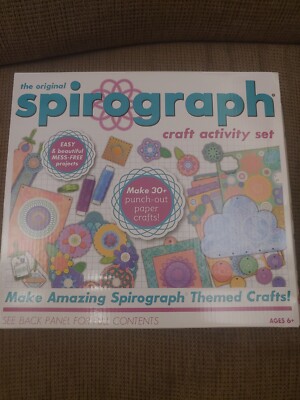 The Original Spirograph Themed Paper Craft Activity Set | eBay