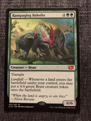 1x Rampaging Baloths - NM - Commander 2014 - MTG Magic The Gathering | eBay