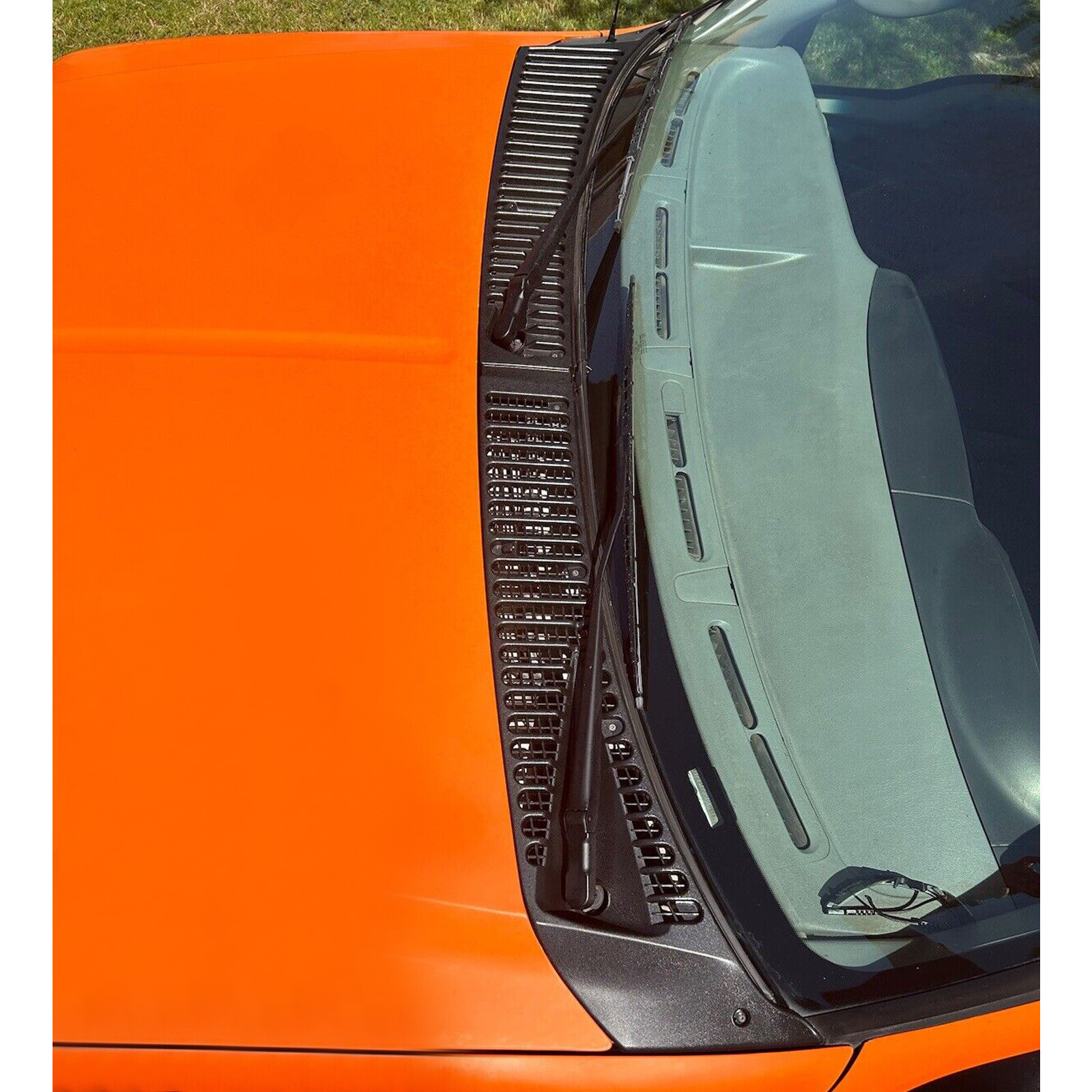 Windshield Wiper Vent Cowl Screen Cover Panels Kit for Ford F250 F350 ...