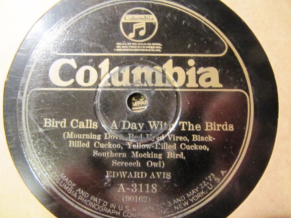 Announced 1918 Edward Avis BIRD Imitator A Day with BIRDS Calls ...