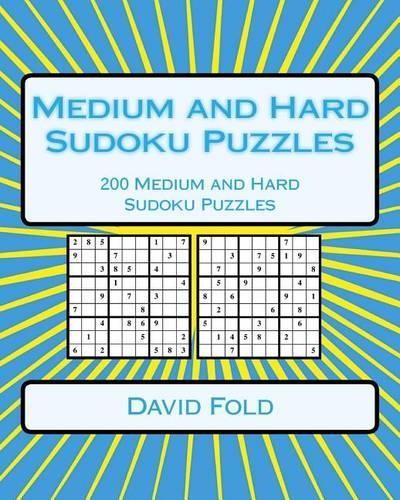 David Fold Medium and Hard Sudoku Puzzles (Paperback) (US IMPORT ...