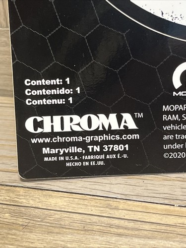 Jeep Decal Chroma Graphics 25073 Officially Licensed Product | eBay