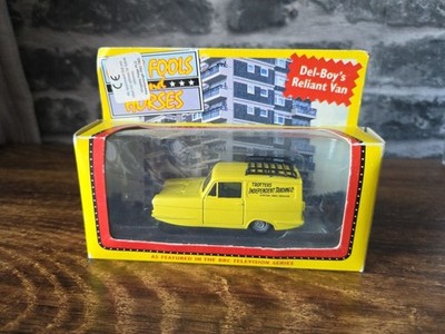 Lledo Only Fools And Horses Del-Boy's Reliant Regal Super Van III Scale ...