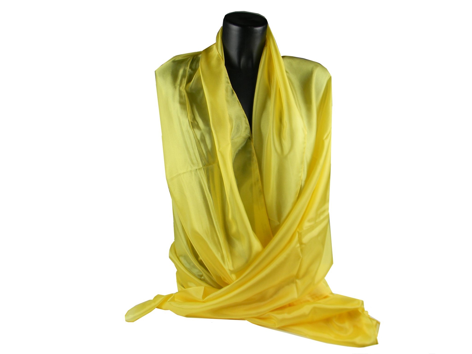 Stole eleganti fluo raso seta beige fuxia stola verde oro arancio da ...