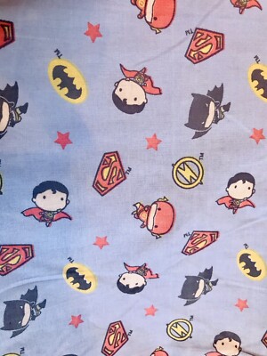 DC Comics, Super Girl, Wonder Woman, Batman, Superman, Flash Fabric ...