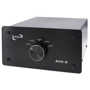 Dynavox AUX-S HiFi Input Switch Black, Input Expander 5 x RCA | eBay