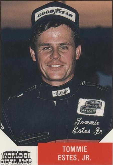 1988 World of Outlaws - Tommie Estes Jr. #22 Red Back for sale online ...