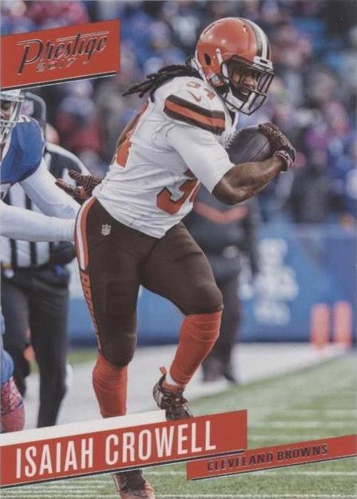 2017 Panini Prestige - Isaiah Crowell #128 for sale online | eBay