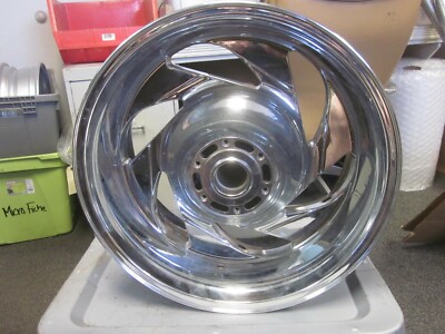 NOS CCI 18x8.50 Chrome Rear Wheel Suzuki 2006-2009 M109 VZR1800 ...