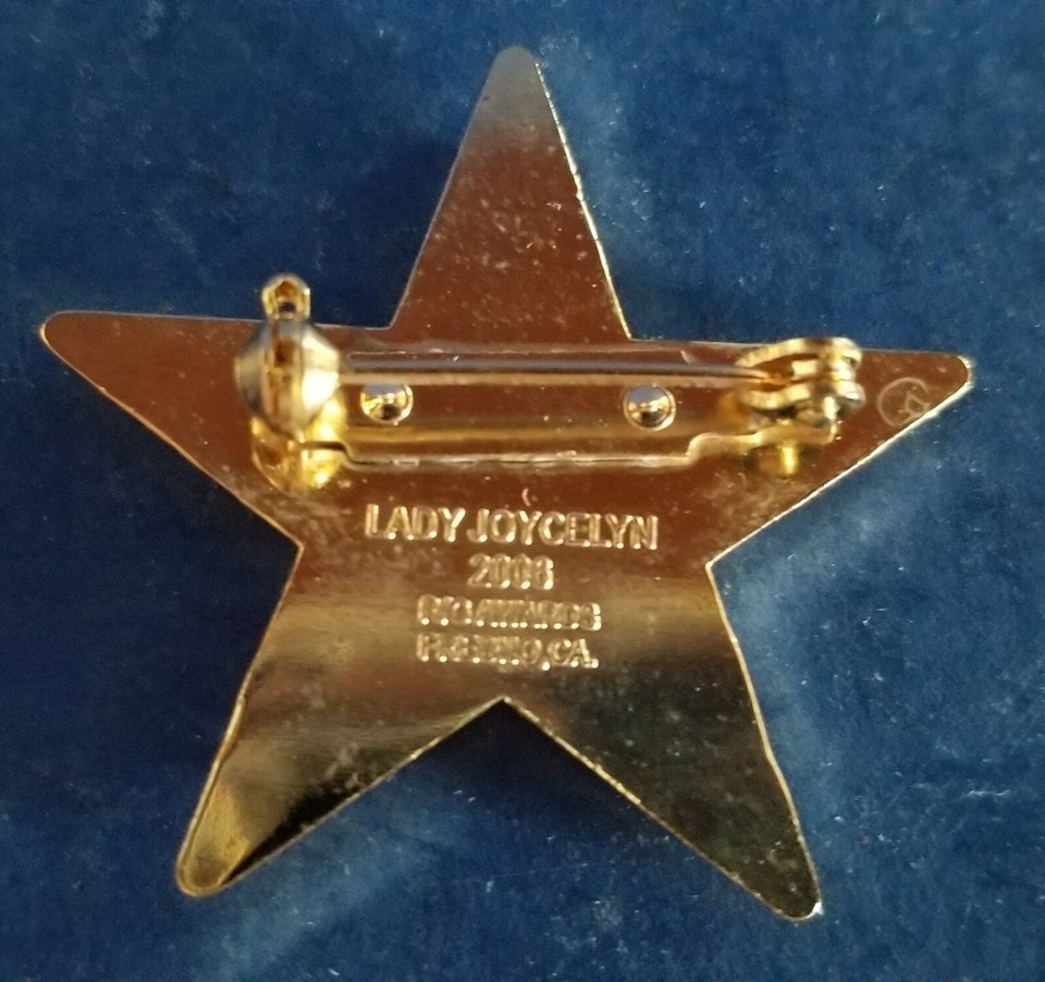 VINTAGE LADY SHRINER FREE MASON MASONIC RHINESTONE STAR PIN 2006 | eBay