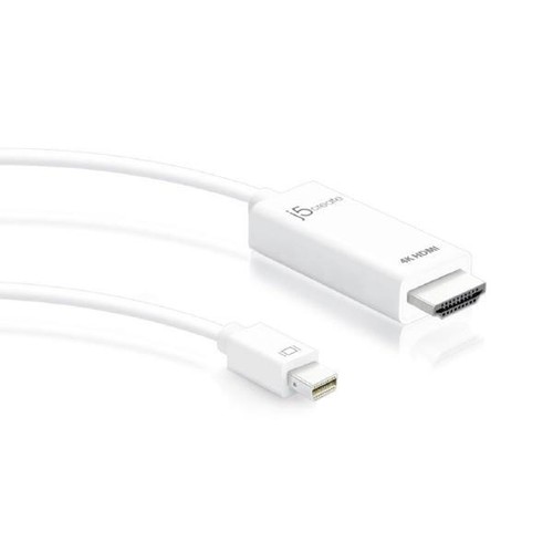 JDC159 4K Mini DisplayPort MDP to HDMI 1.8m Cable J5CREATE ...