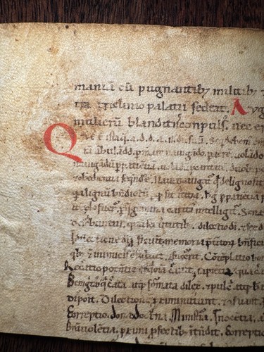 VERY RARE 12th-Century Medieval Manuscript Fragment – Death & Judgment ...