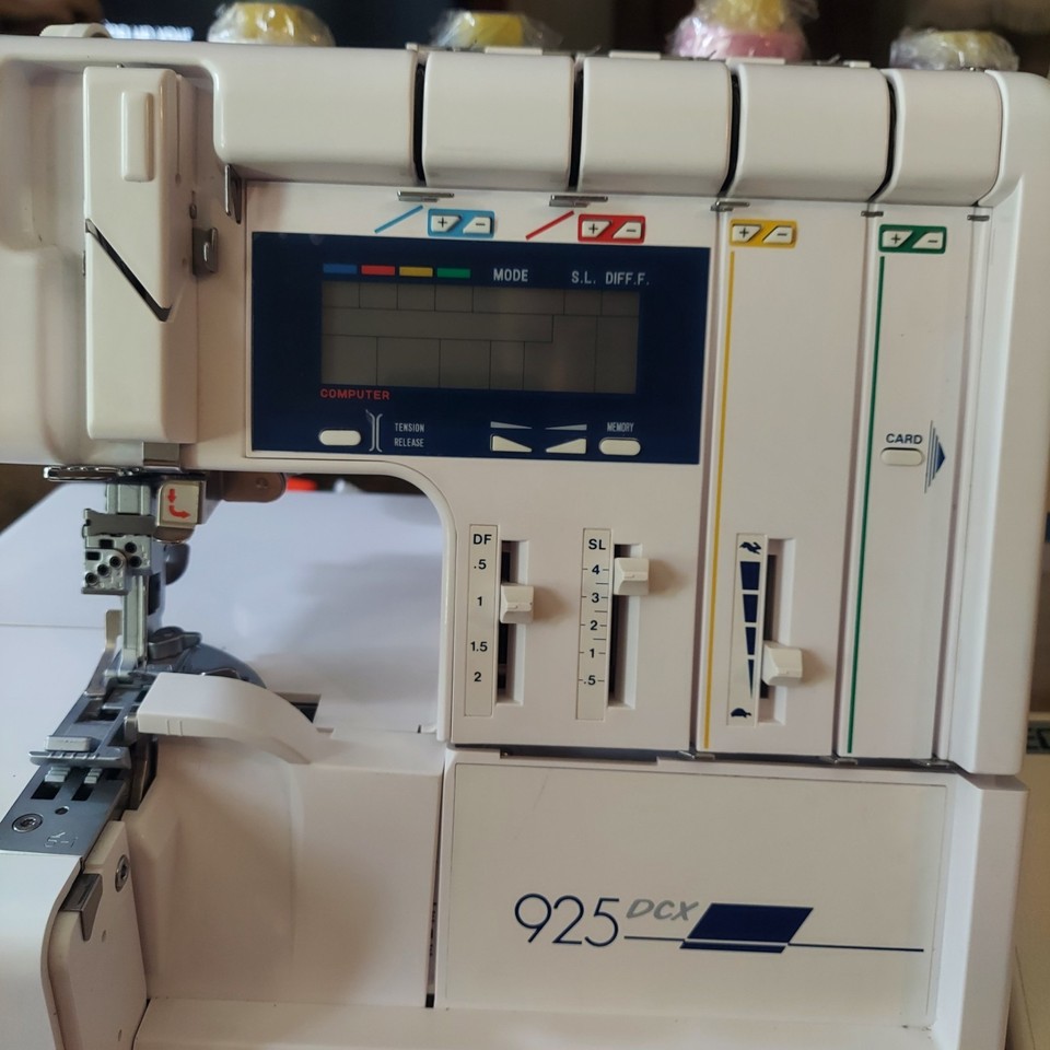 Elna 925 DCX Computerized 5 Thread Serger, Made in Japan! | eBay