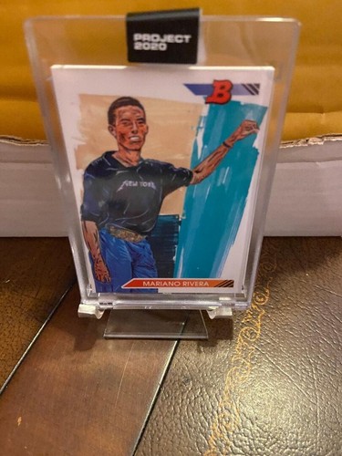 TOPPS PROJECT 2020 BASEBALL MARIANO RIVERA 1992 BOWMAN CARD # 117 BLAKE ...