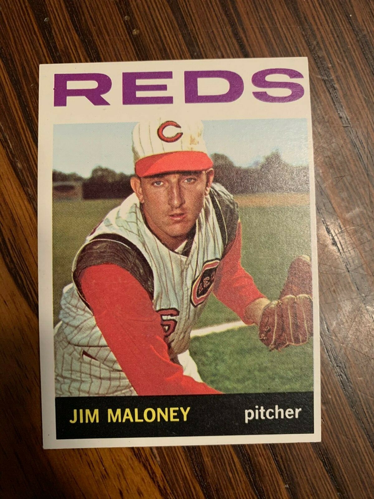 1964 TOPPS #420 JIM MALONEY CINCINNATI REDS BASEBALL CARD NM | eBay
