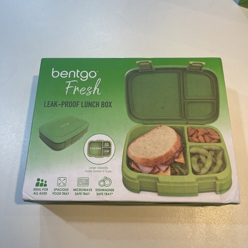 Bentgo Fresh Leak-Proof Versatile 4 Compartment Bento-Style Lunch Box ...