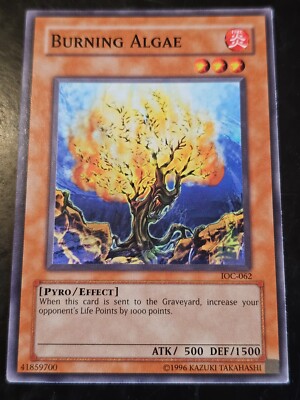 BURNING ALGAE IOC-062 Common Unlimited Yugioh | eBay