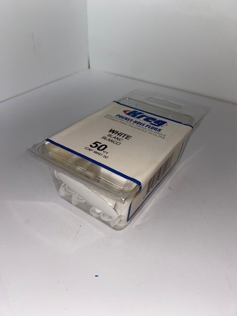 Kreg® Pocket-Hole Plugs Plastic White | eBay