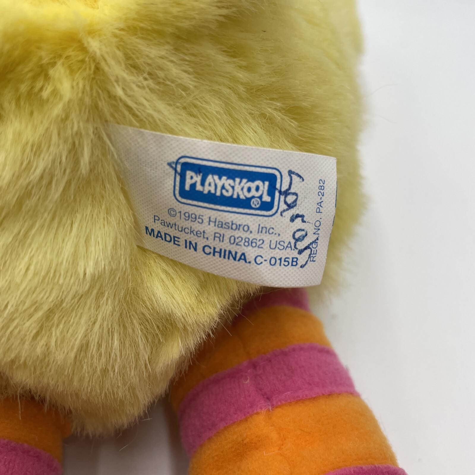 Playskool Sesame Street Big Bird Counting Plush 123 Talking 18”Vintage ...