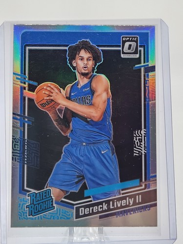 Dereck Lively II 2023-24 Panini Donruss Optic Rated Rookie Holo Silver ...