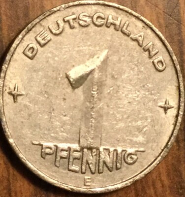 1950 GERMANY 1 PFENNIG COIN | eBay