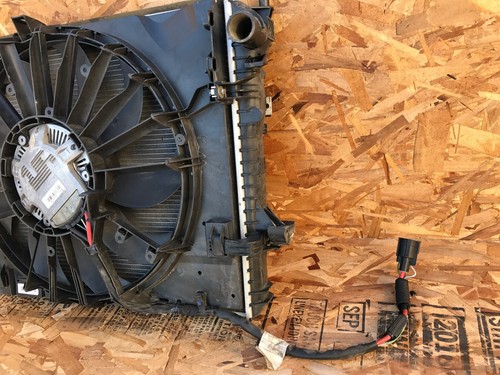 JAGUAR XF XJ 5.0 (10-12) RADIATOR AC CONDENSER ENGINE FAN COOLER OEM ...