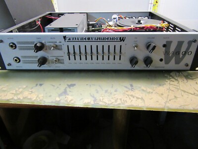 warwick amplification wa600 bass amplifier head [4*C-28.5] | eBay