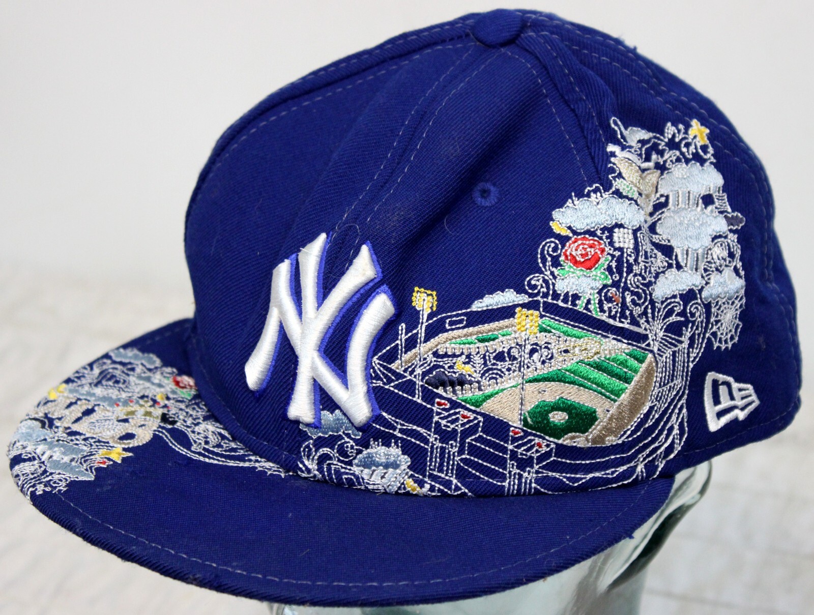 59Fifty Fitted 8 NY Yankeed Stadium Embroidered Hat M… - Gem