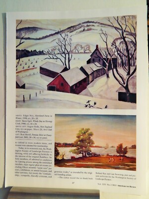 EDGAR NYE ART PIECE VTG ORIG 2013 ADVERTISEMENT | eBay