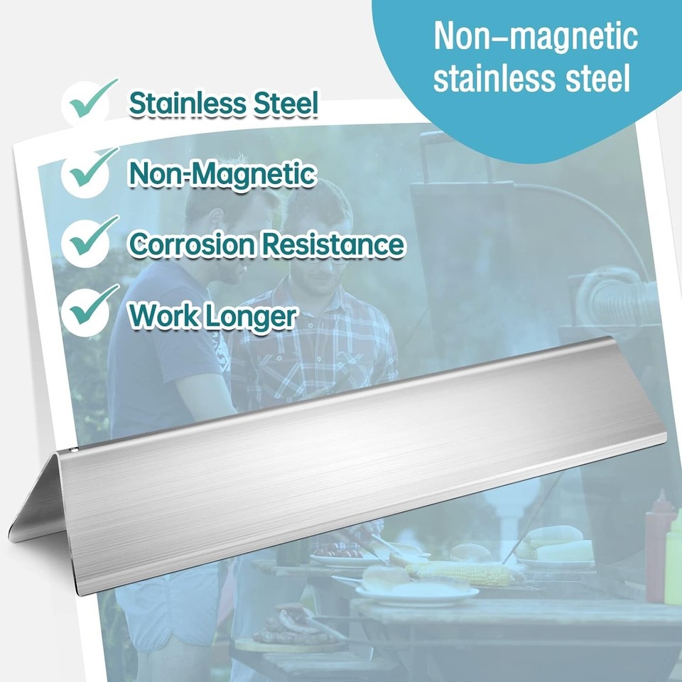 15.3" Stainless Steel Flavorizer Bars for Weber 7635 Spirit 200 Series ...