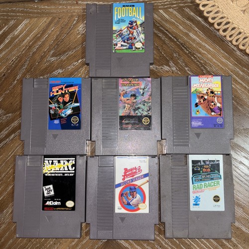 nintendo nes games lot bundle (Used Lot of 7 games) | eBay