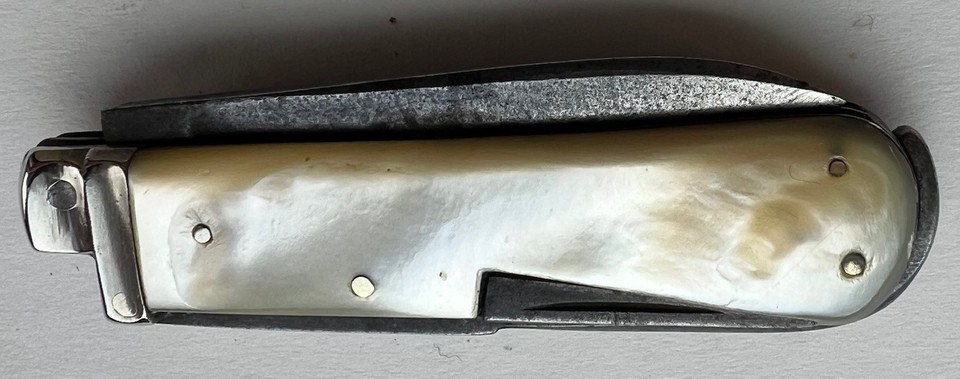 PEARL HDL. HOLLEY MFG. KNIFE CO HORSMAN KNIFE FOR REPAIR. | eBay