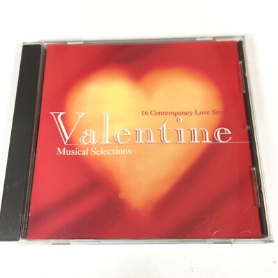 VALENTINE MUSICAL SELECTIONS - 16 LOVE SONGS - AUDIO CD | eBay