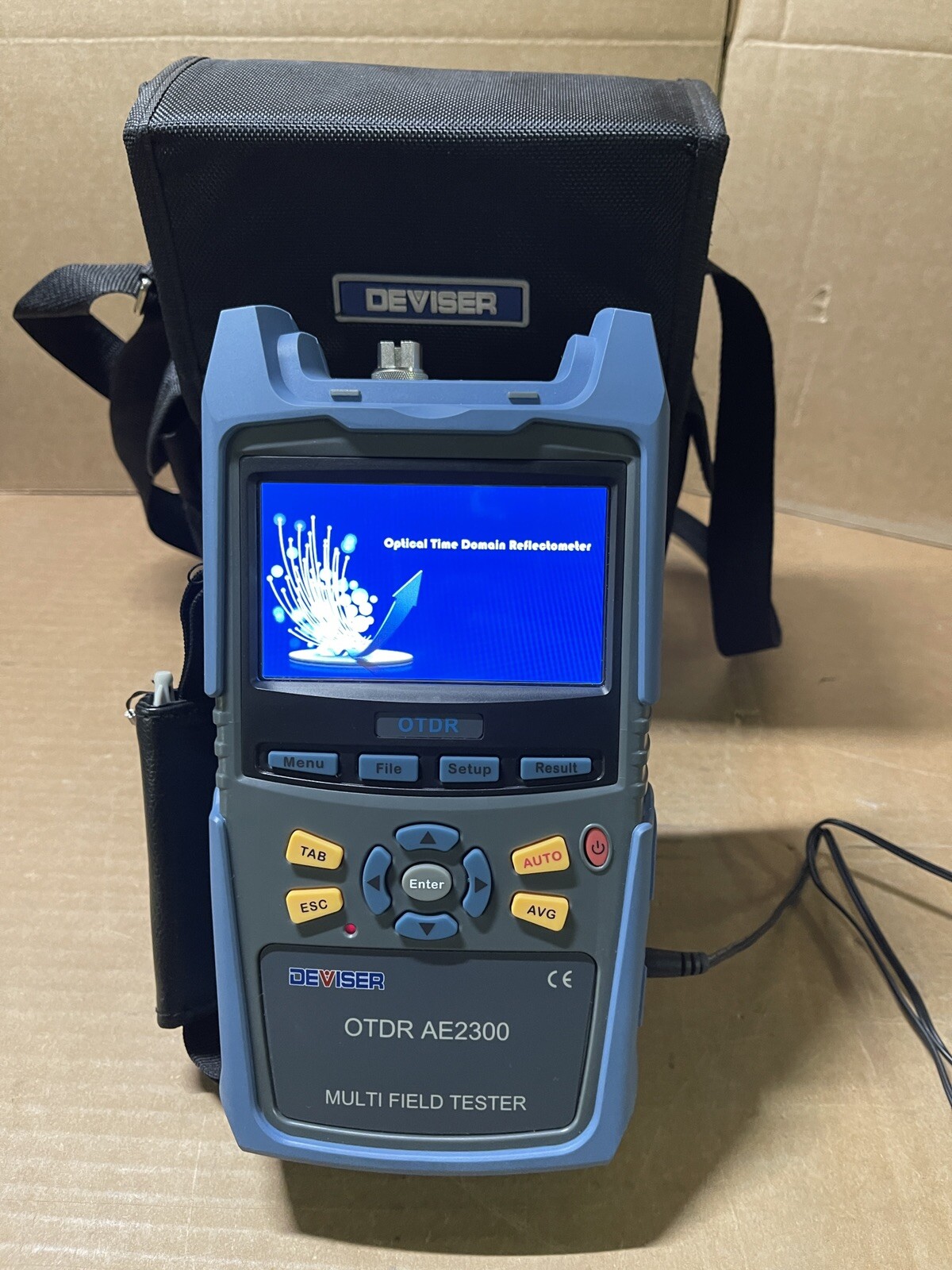 DEVISER OTDR AE2300 Optical Time Domain Reflectometer Deviser Multi ...