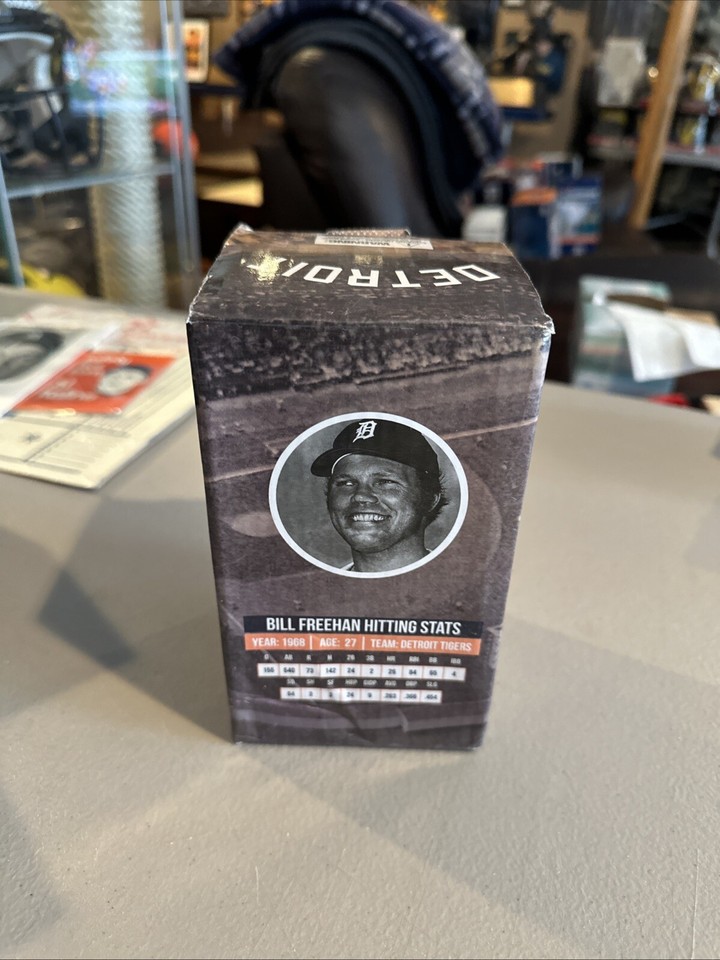 BILL FREEHAN Bobblehead Detroit Tigers 50th Anniversary Celebration SGA ...