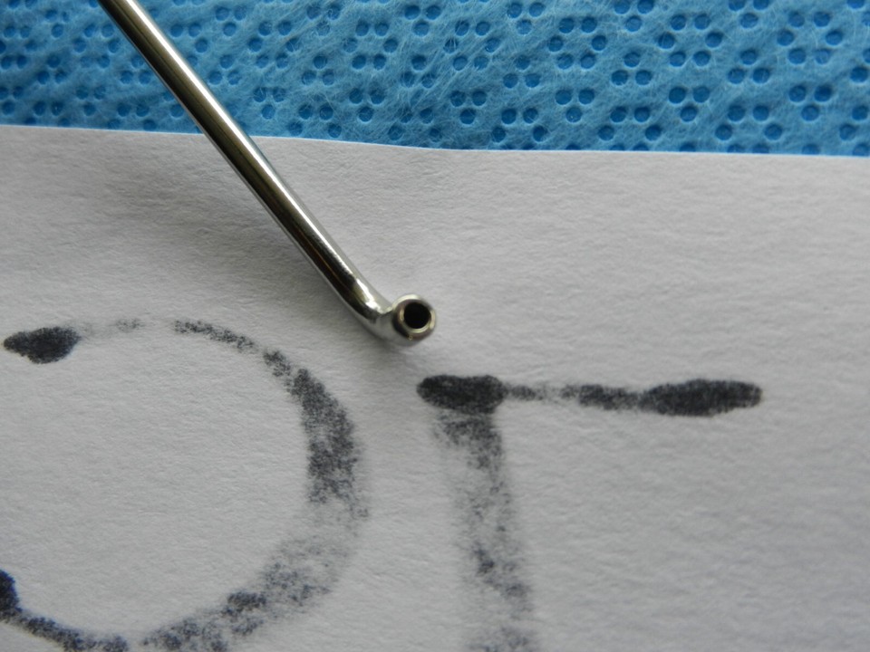 D5279 V. Mueller Rhoton Merz Protective Tip Curved Suction Tube 7fr ...