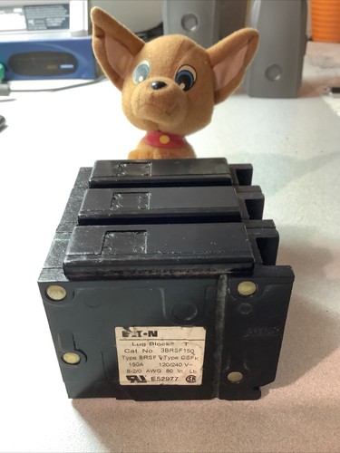 EATON CUTLER HAMMER 3BRSF150 SUB FEED LUG BLOCK 150A CUTLER HAMMER TYPE ...