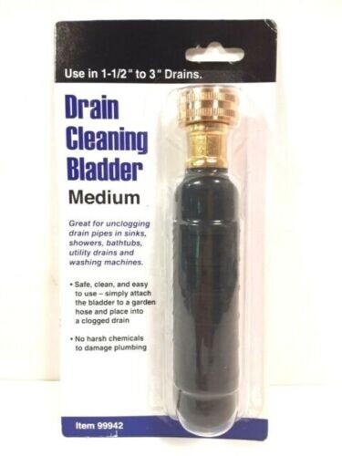 Drain Cleaning Medium Bladder Clogged Sewer Pipe Snake Garden Hose ...