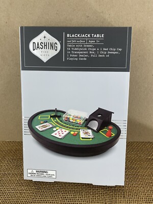 🆕️Dashing Fine Gifts Blackjack Table | eBay