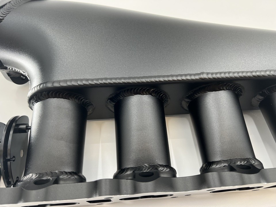 RB26 RB26DET Intake Manifold Fuel Rail Throttle Body 90mm R32 R33 GTR ...